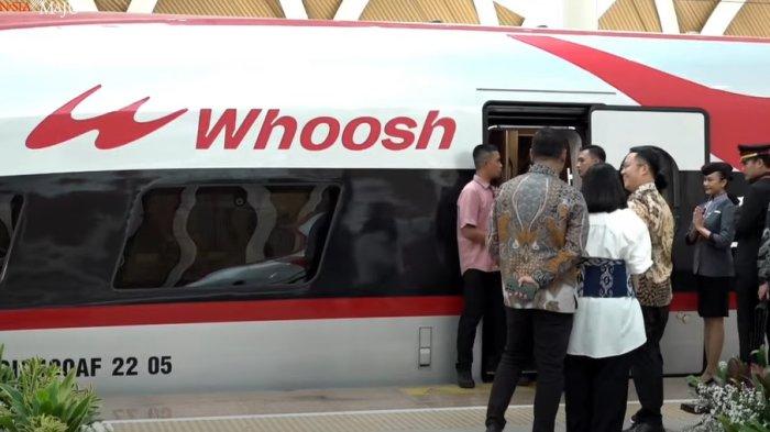 Penumpang Kereta Api Cepat Whoosh menyentuh 1 juta lebih – EGINDO