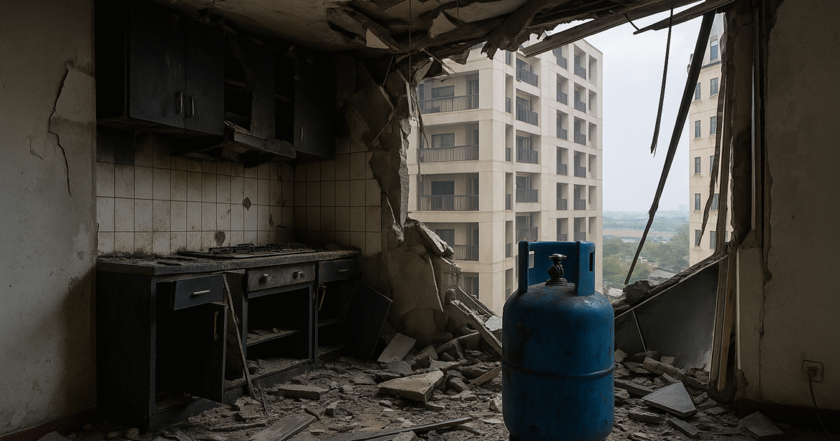 Pasca-Ledakan Tabung Gas di Apartemen City Park, Polisi Lanjutkan ...