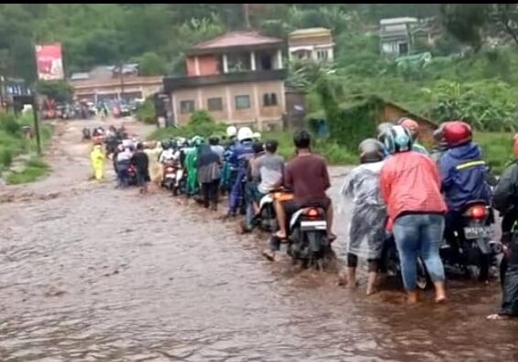 EGINDO | Banjir Bandang Sembahe, Menuju Berastagi Agar Hati-Hati