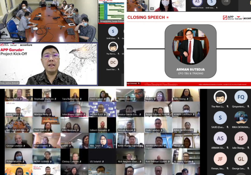 EGINDO | Garuda+ Project Kick off TBU US Dan APP Sinarmas Indonesia