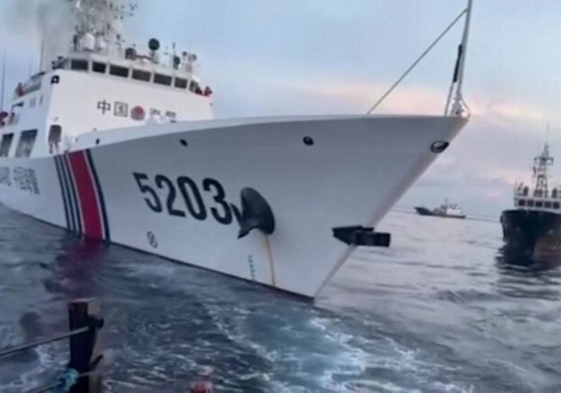 Insiden Kapal China Sengaja Menabrak Kapal Filipina – EGINDO